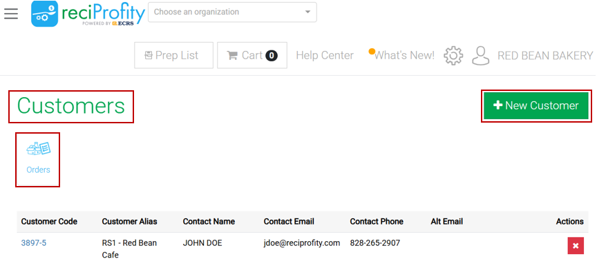 Creating a Production Order – reciProfity