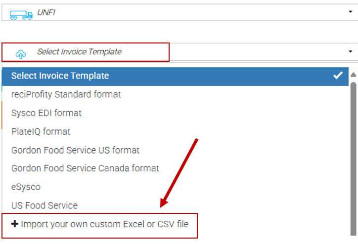 How To Import Vendor Invoices Using Excel or CSV Files – reciProfity
