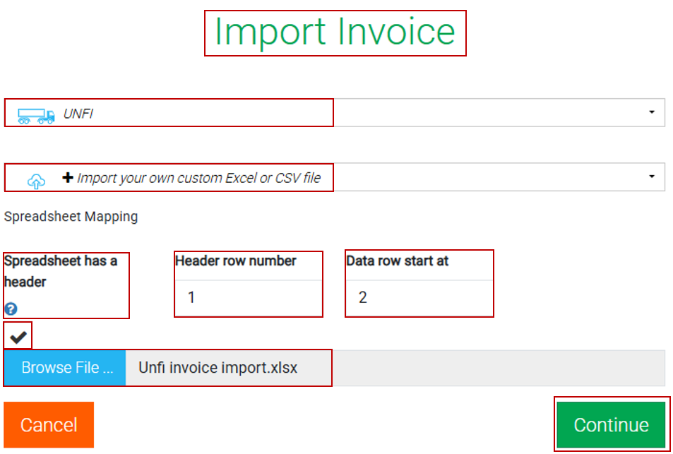 How To Import Vendor Invoices Using Excel or CSV Files – reciProfity