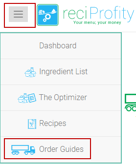 Sysco Shop and eSysco Order Guides: Importing and Exporting – reciProfity