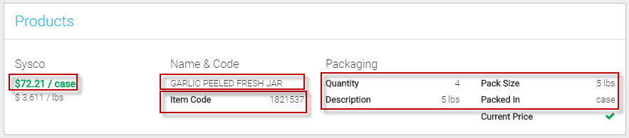 Sysco Shop and eSysco Order Guides: Importing and Exporting – reciProfity