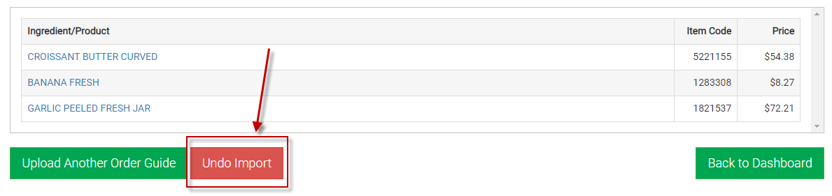 Sysco Shop and eSysco Order Guides: Importing and Exporting – reciProfity